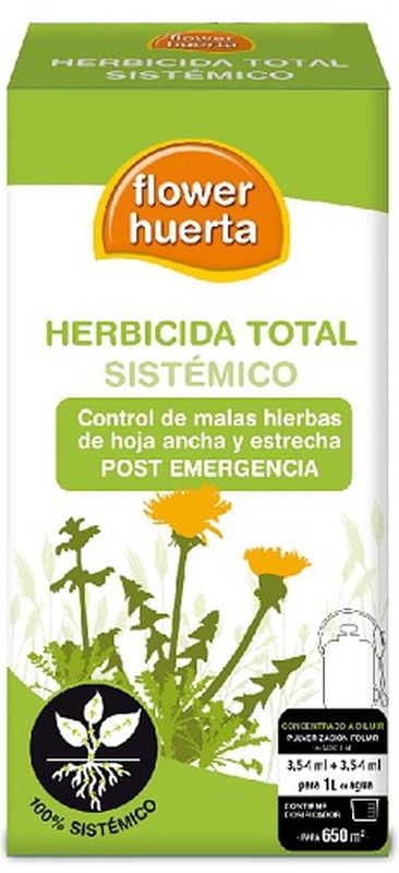 Herbicida total sistémico Flower 100 + 100 ml. — Centro de Jardineria ...