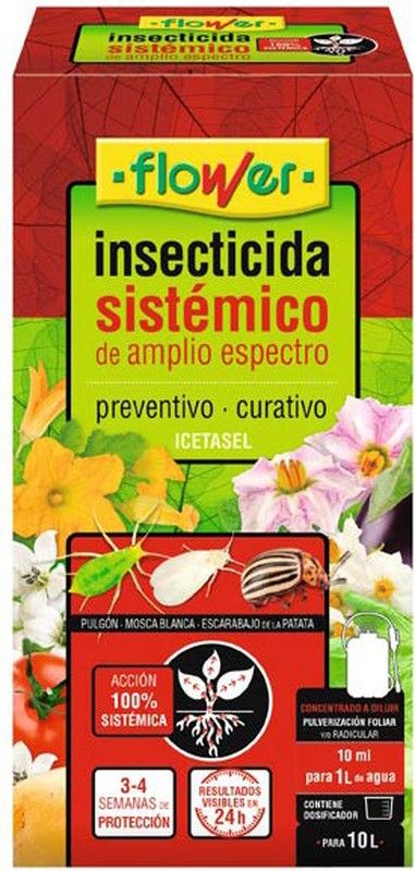 Insecticida sistémico Amplio espectro Flower 100 ml — Centro de ...