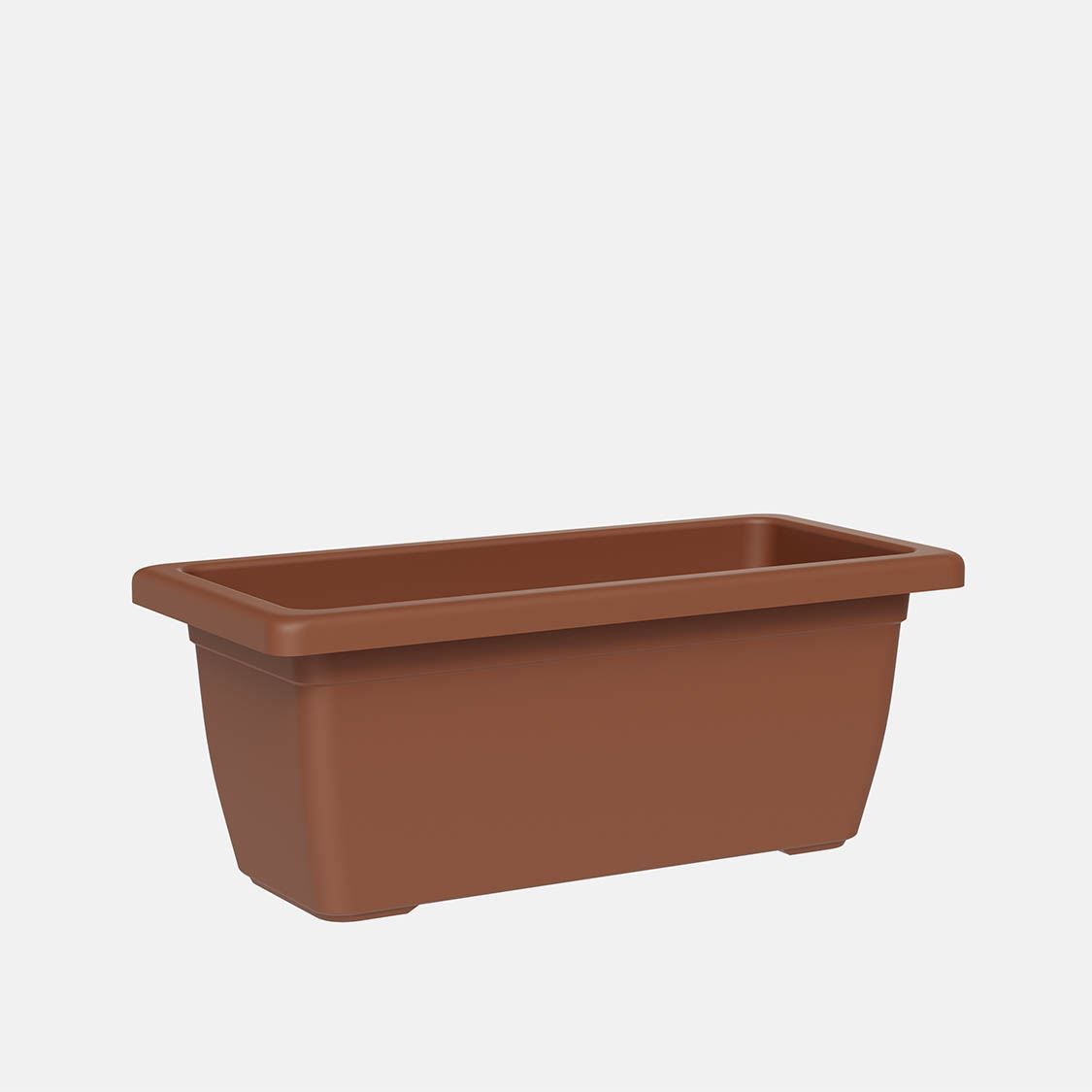 Maceta Rectangular Tikal color Terracota — Centro de Jardineria Cardedeu